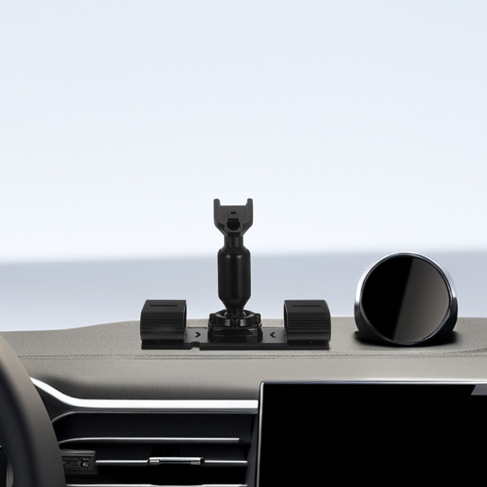 HEMOTON 1 Set Car Mirror Back Plate With Screw Rear View Panel Mirror ...