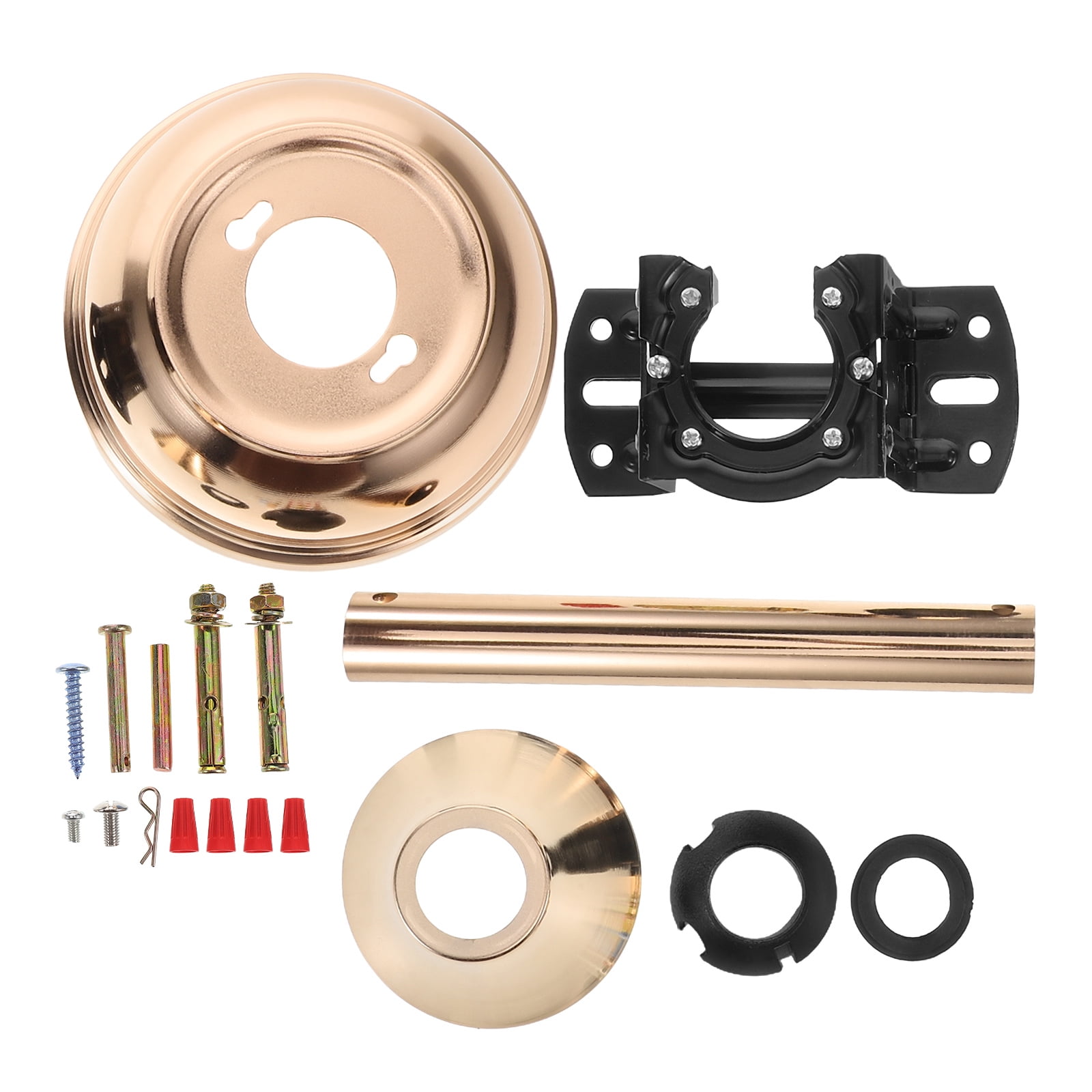 Hytrove Ceiling Fan Mounting Box Stainless Steel 1Set 7.9X1.0X1.0in ...