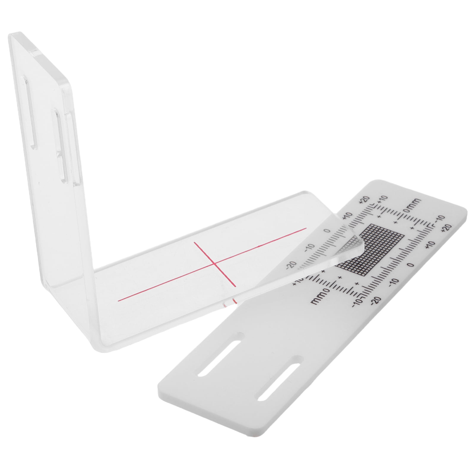 HEMOTON 1 Set Corner Crack Monitoring Gauge L Shaped Accurate Plastic ...