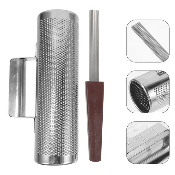 Hytrove Cylindrical Guiro Percussion Instrument Metal for Kids Live ...