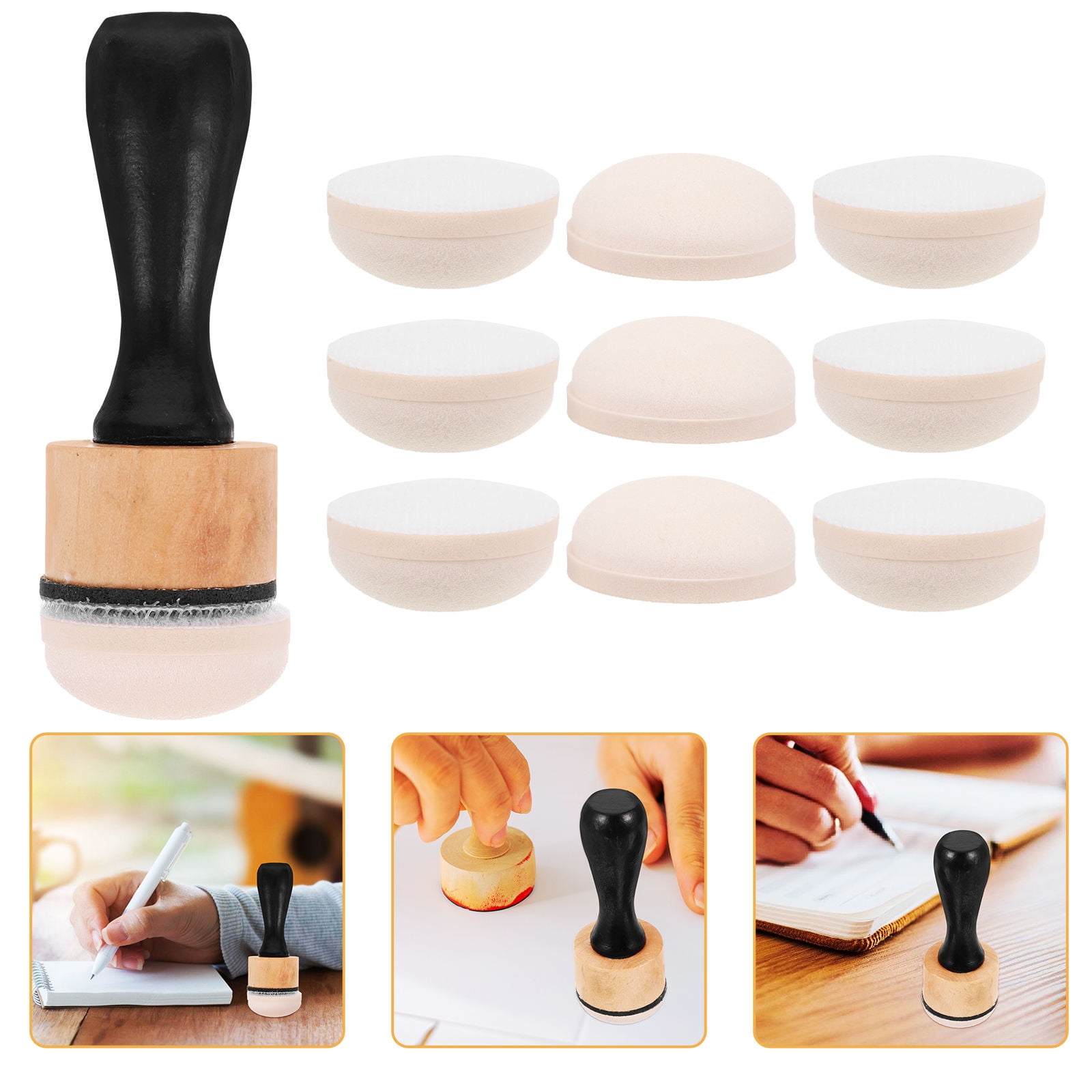 HEMOTON 1 Set DIY Painting Sponges Lovely Shaped Sponge Stamper Early ...