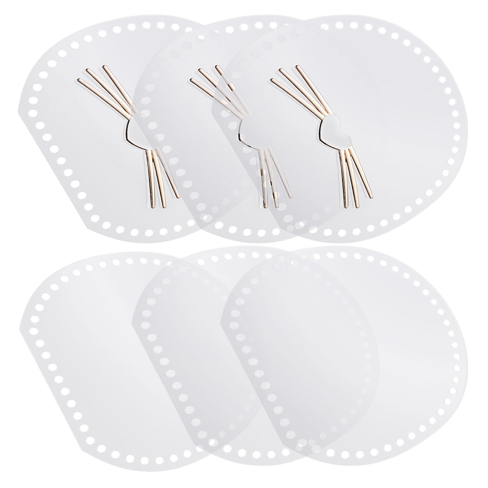 Phenofice Clear Acrylic Cat Whisker Board Design for Braided Bag Making ...