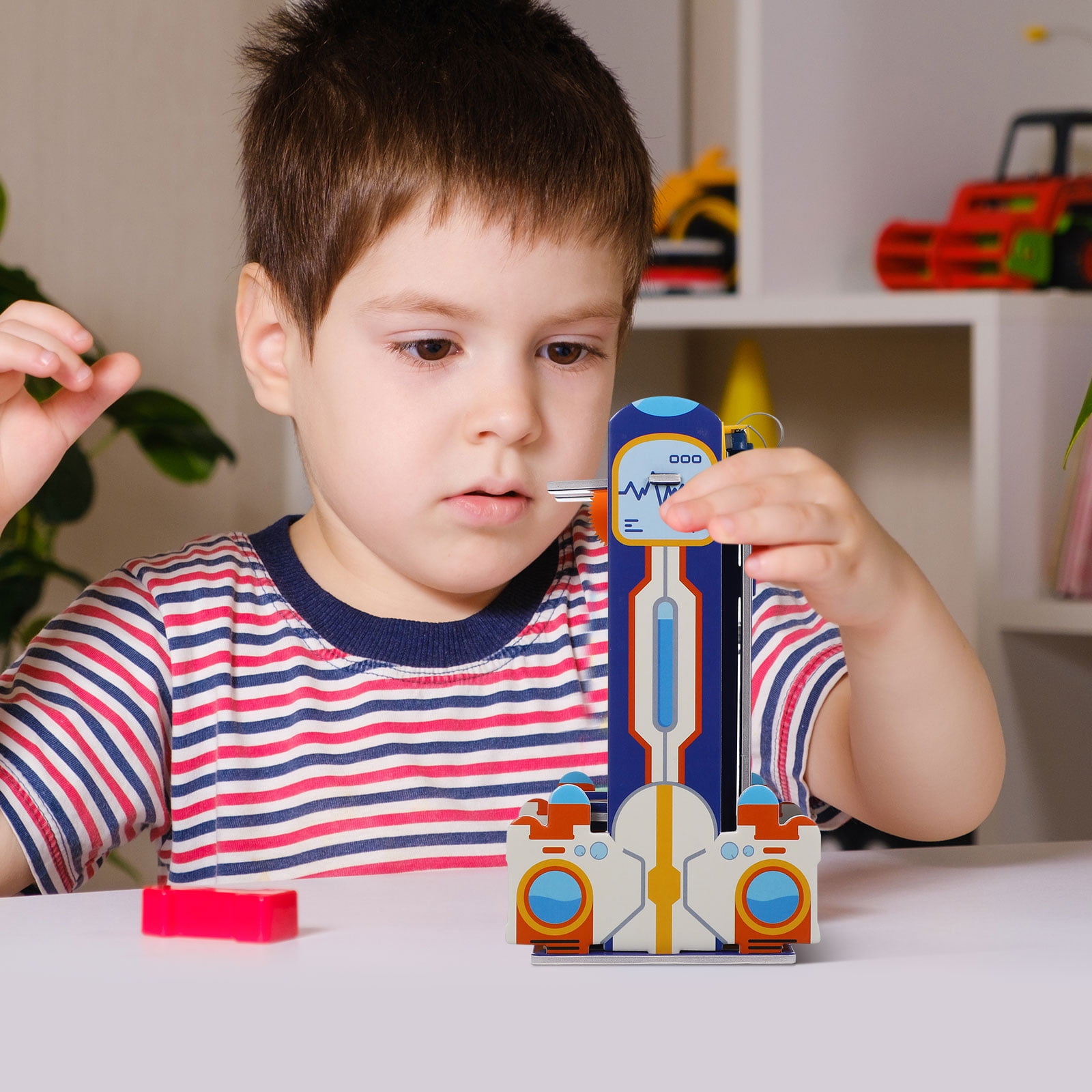 HEMOTON 1 Set Elevator Toy Diy Model For Kids Assembled Science ...