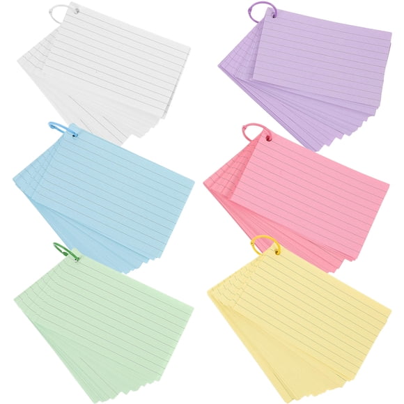 Flash Card Ring Binder