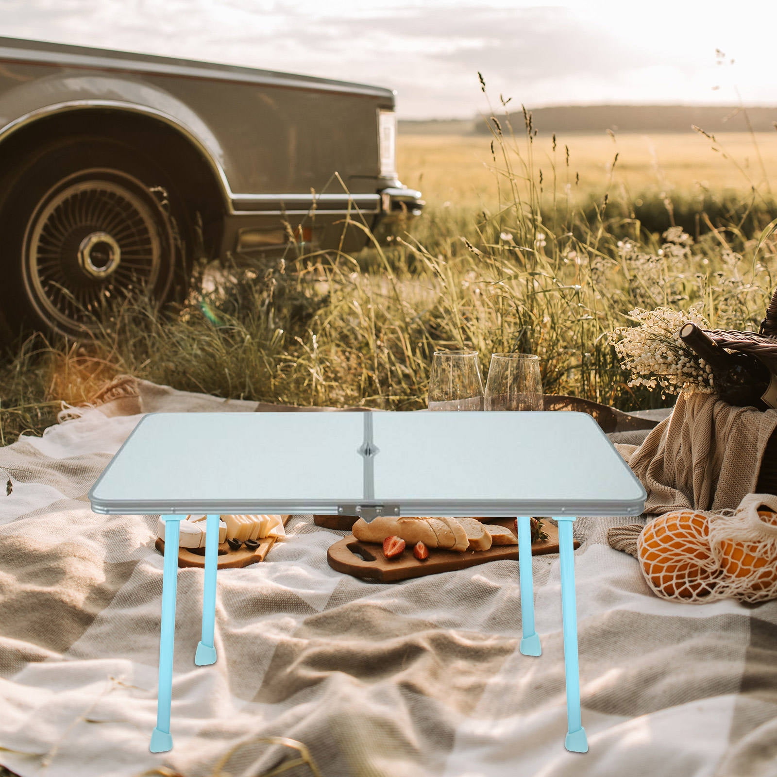 HEMOTON 1 Set of Folding Table Legs Metal Coffee Table Legs Small Table ...