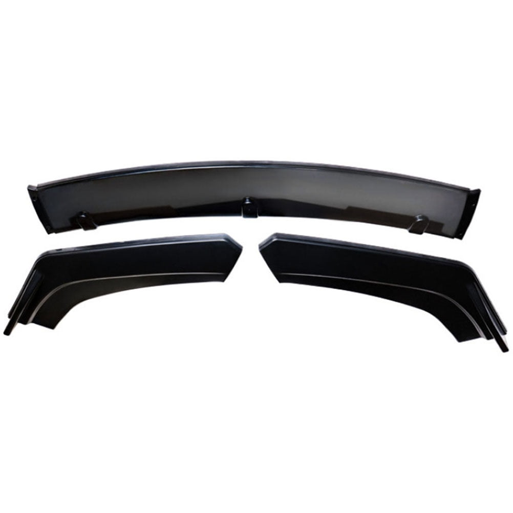 HEMOTON 1 Set Front Bumper Lip Chin Spoiler Car Bumper Lip Spoiler Wing ...