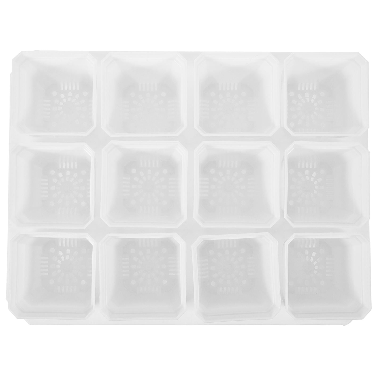 HEMOTON 1 Set Germination Pots Succulent Planting Pot Plastic Nursery ...