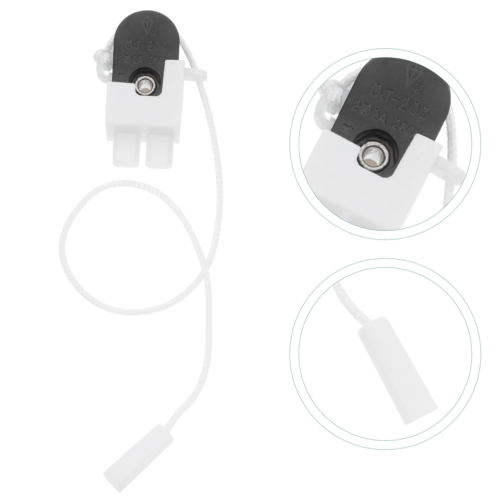 Phenofice Lamp Cord Switch Stainless Steel For All Ages 1Set 11X0.24X0 ...