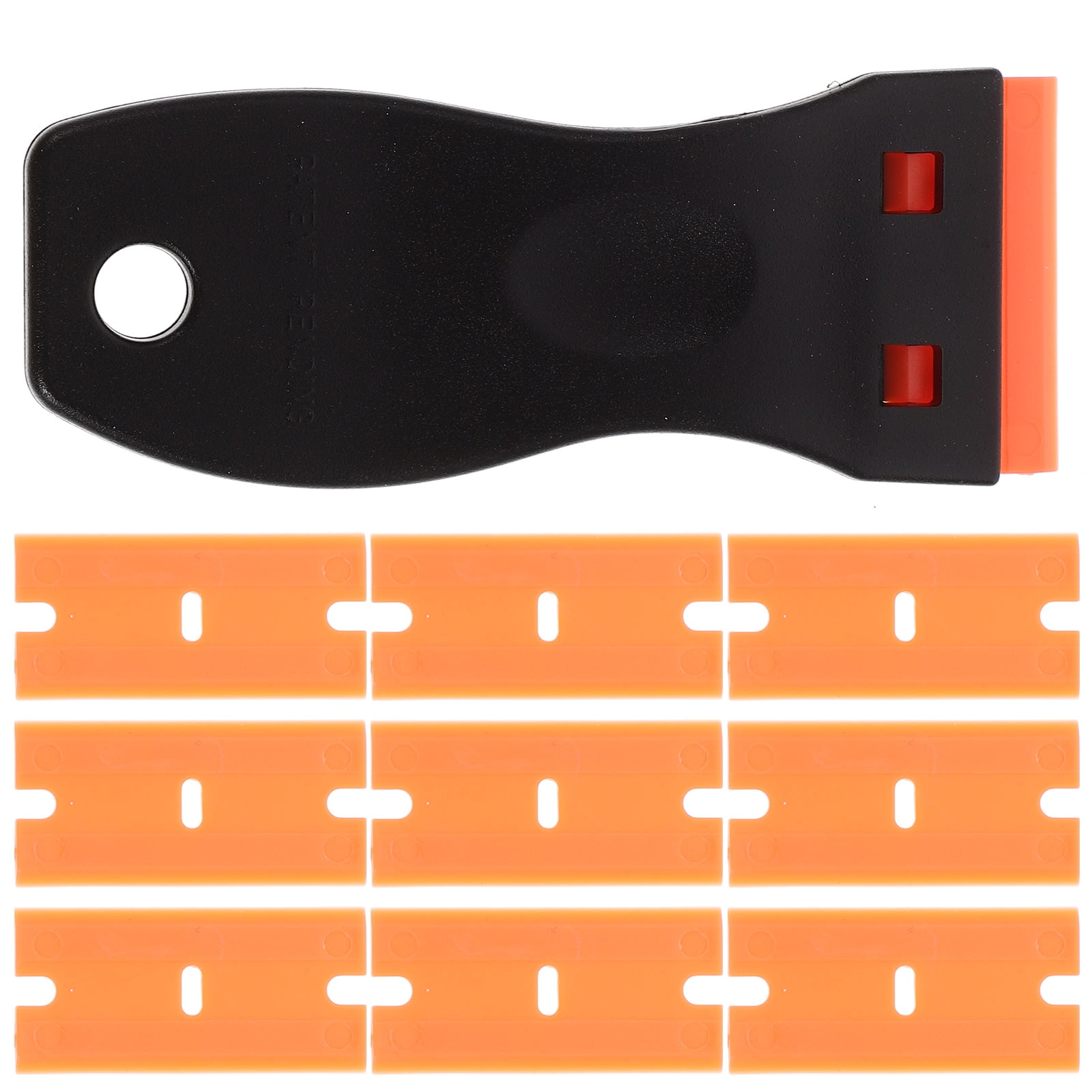 HEMOTON 1 Set Plastic Scraper Adhesive Remover Plastic Razor Scraper ...