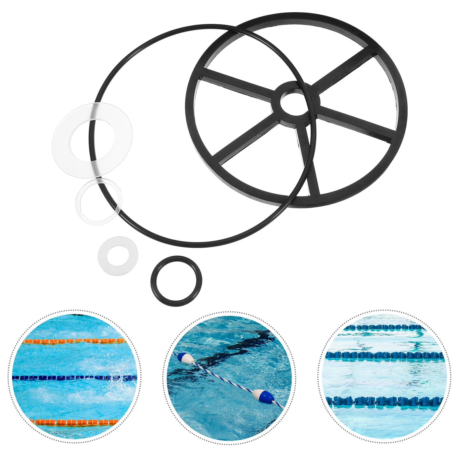 HEMOTON 1 Set Pool Filter Valve Replacement Seal Pool Filter Valve ...