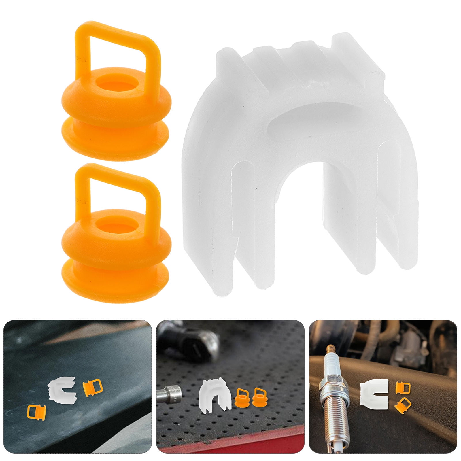 RENACLIPY 1Set Durable Plastic Shifter Linkage Bushing Kit for Vehicle ...