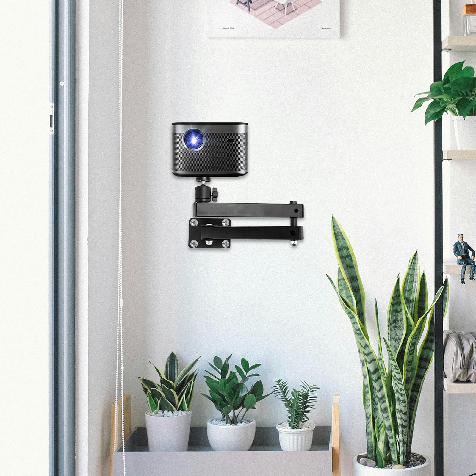 HEMOTON 1 Set Wall Mounted Router Holder Projector Shelf Holder Router ...