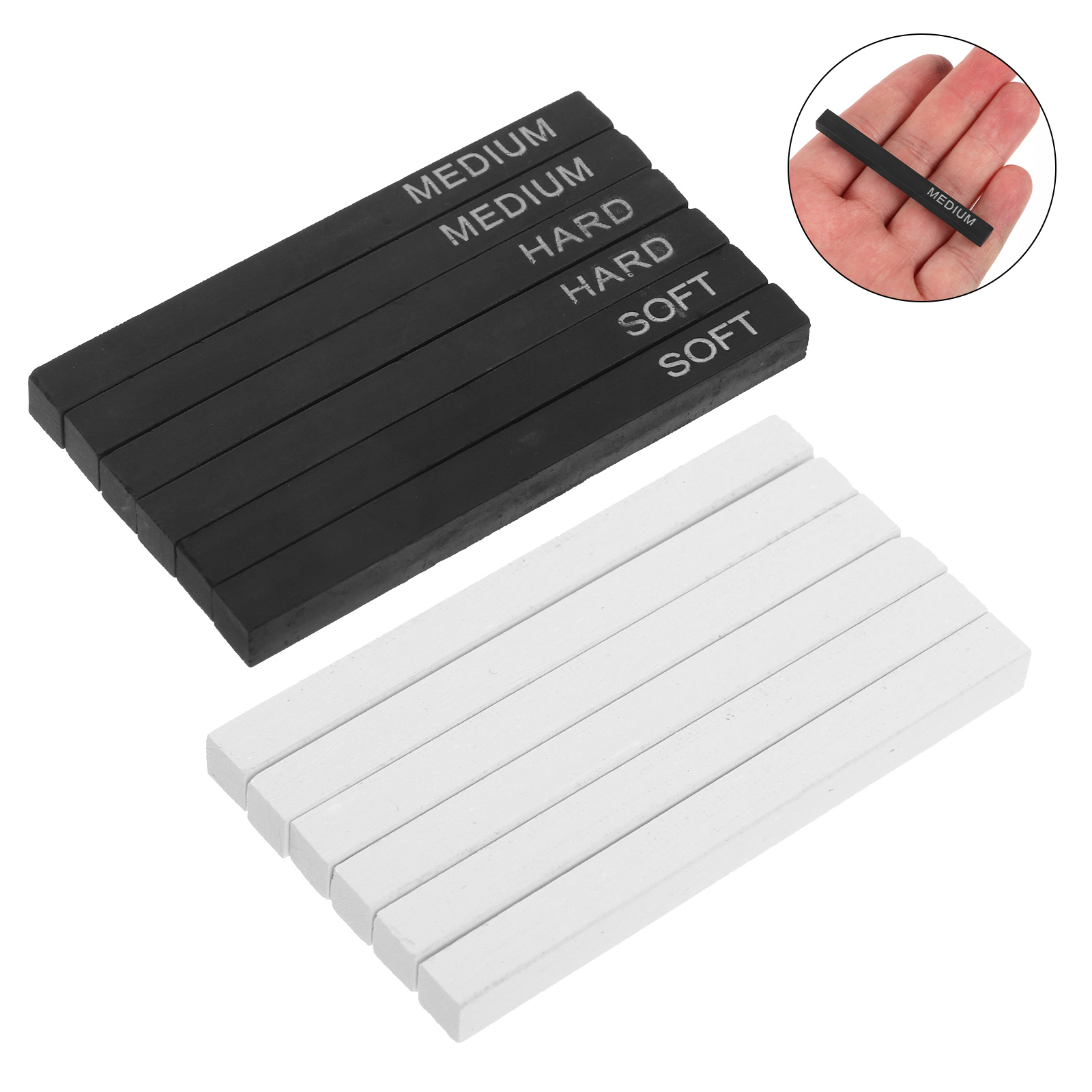 HEMOTON 1 Set of Assorted Color Charcoal Drawing Sticks for Daily Use ...