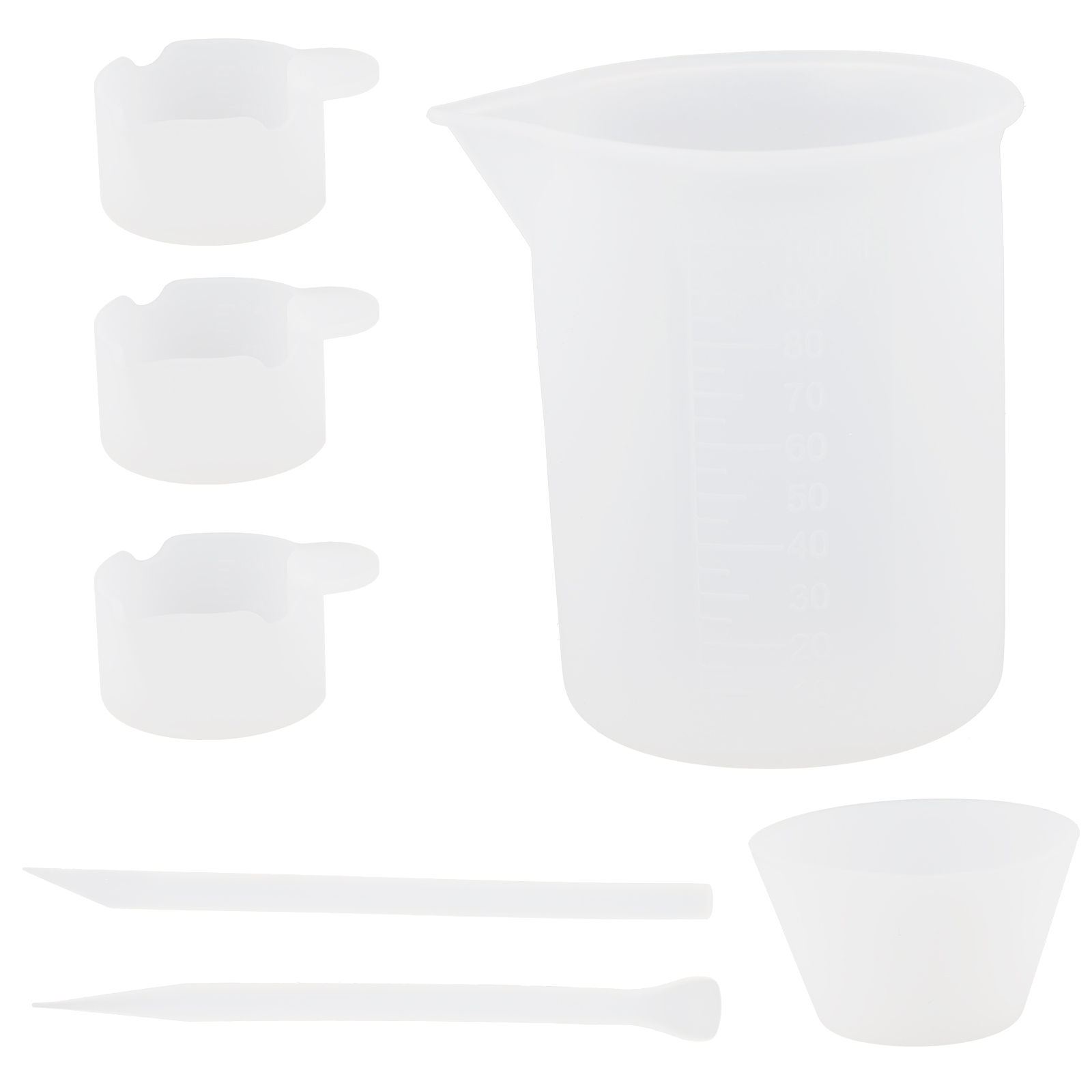HEMOTON 1 Set of DIY Measuring Cup Epoxy Resin Casting Tool Kit Multi ...
