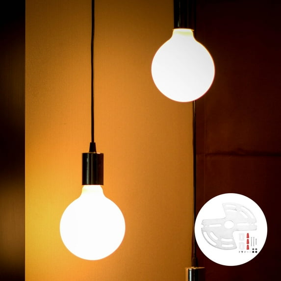 HEMOTON 1 Set of Lights Fixture Mount Brackets Lamp Fixture Parts Light ...