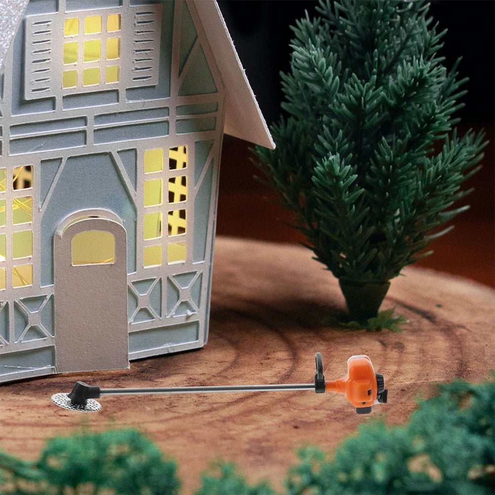 HEMOTON 1 Set of Miniature Chainsaw Model Adornment Mini House Garden ...