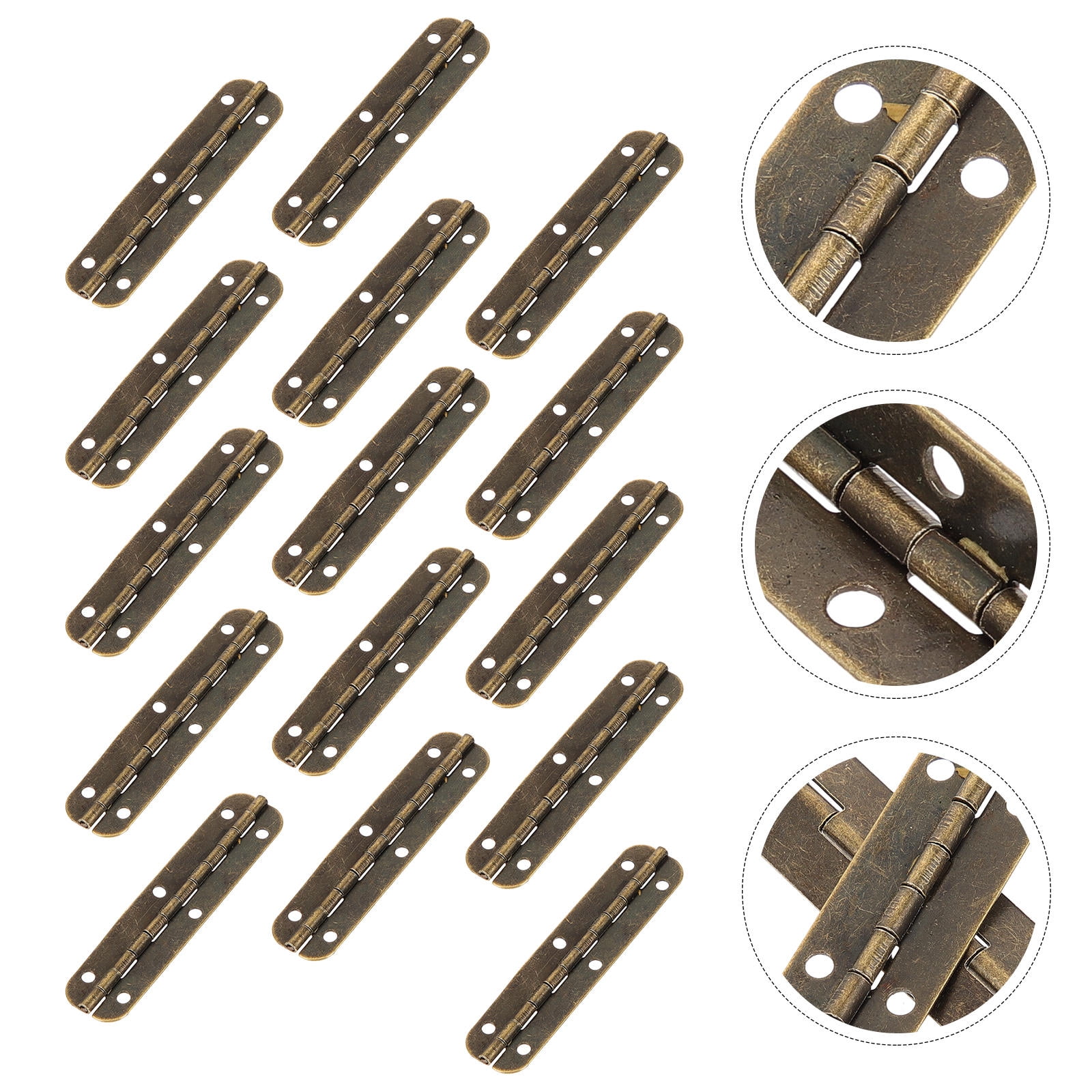 HEMOTON 1 Set of Piano Hinge Long Table Hinge Flush Hinges 180 Degree ...