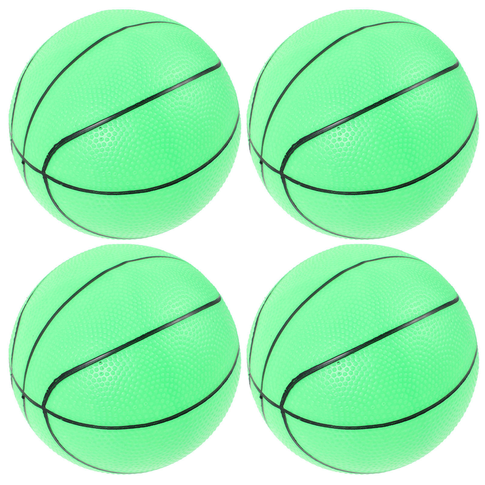 HEMOTON 1 Set of Plastic Glow In The Dark Basketball Children Training ...