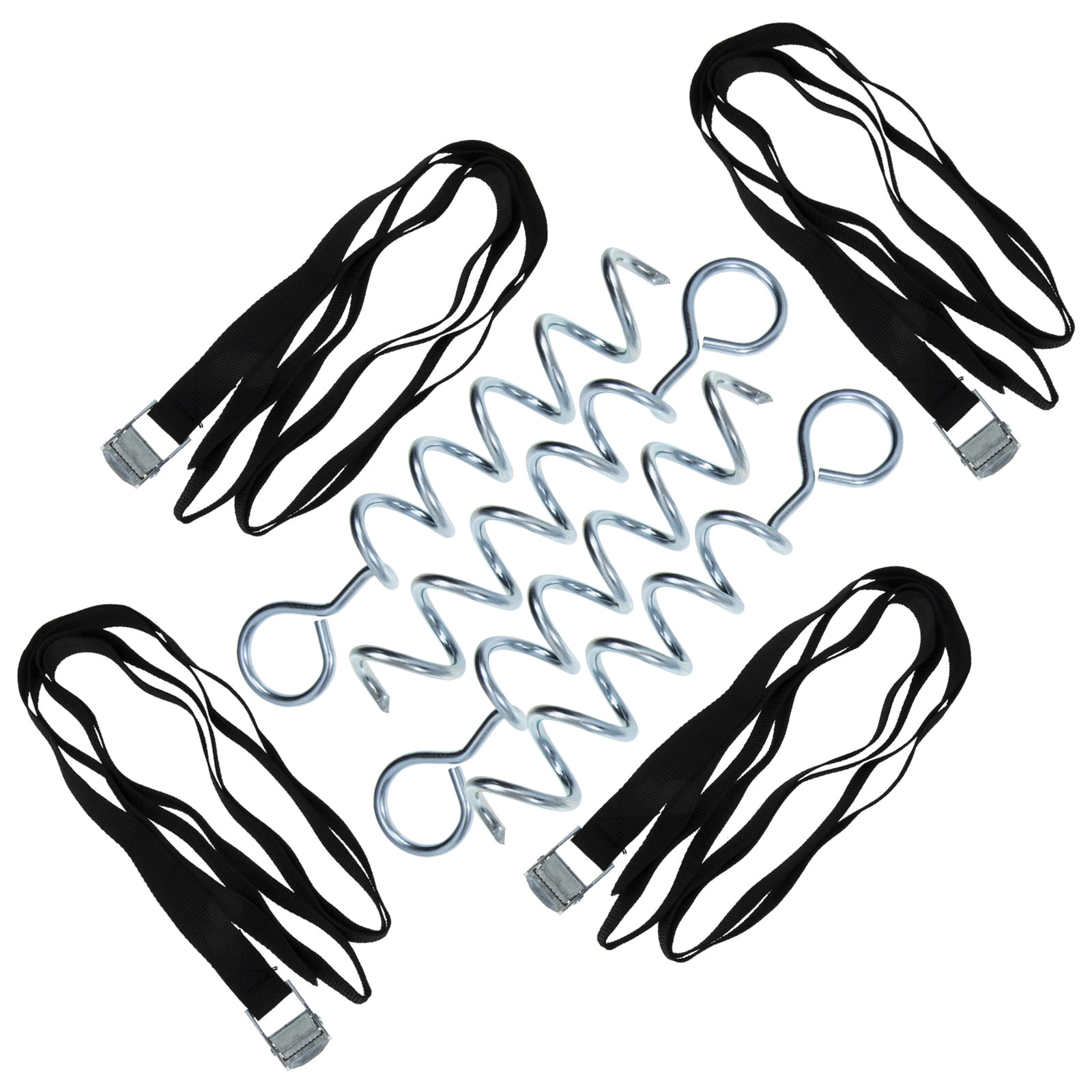 HEMOTON 1 Set of Portable Dog Stakes Spiral Shaped Ground Anchors ...