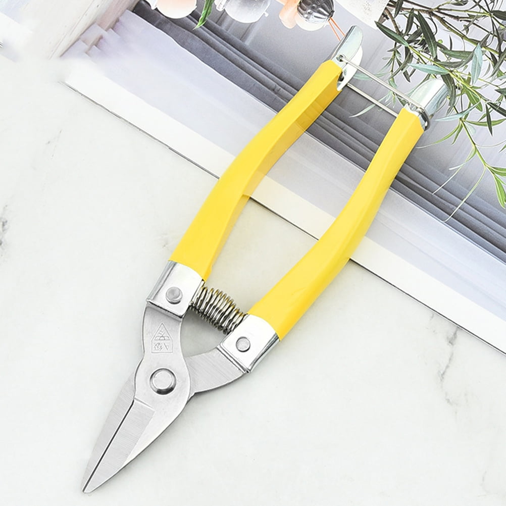 HEMOTON 1 Set of Wicker Rattan Pick Webbing Prying Scissor Garden ...