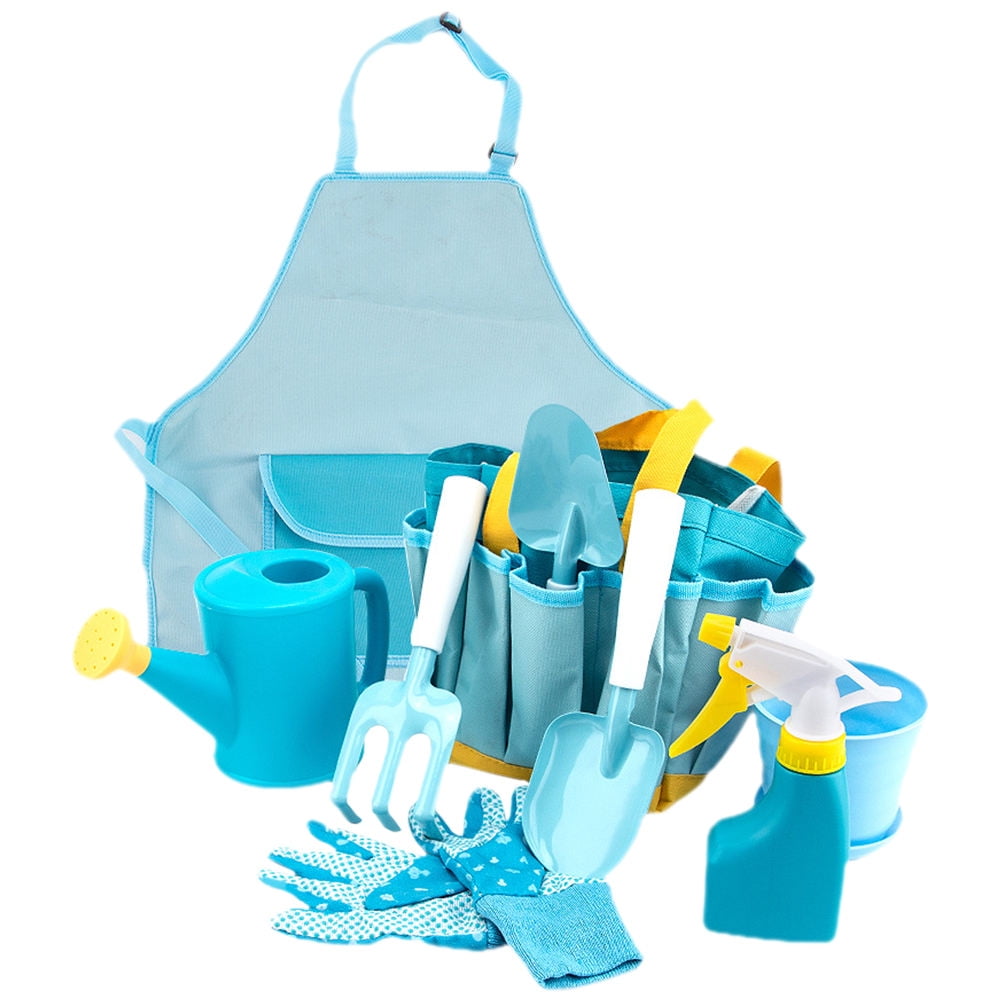 HEMOTON 1 set of Garden Mini Shovels Mini Rake Watering Pot Children ...