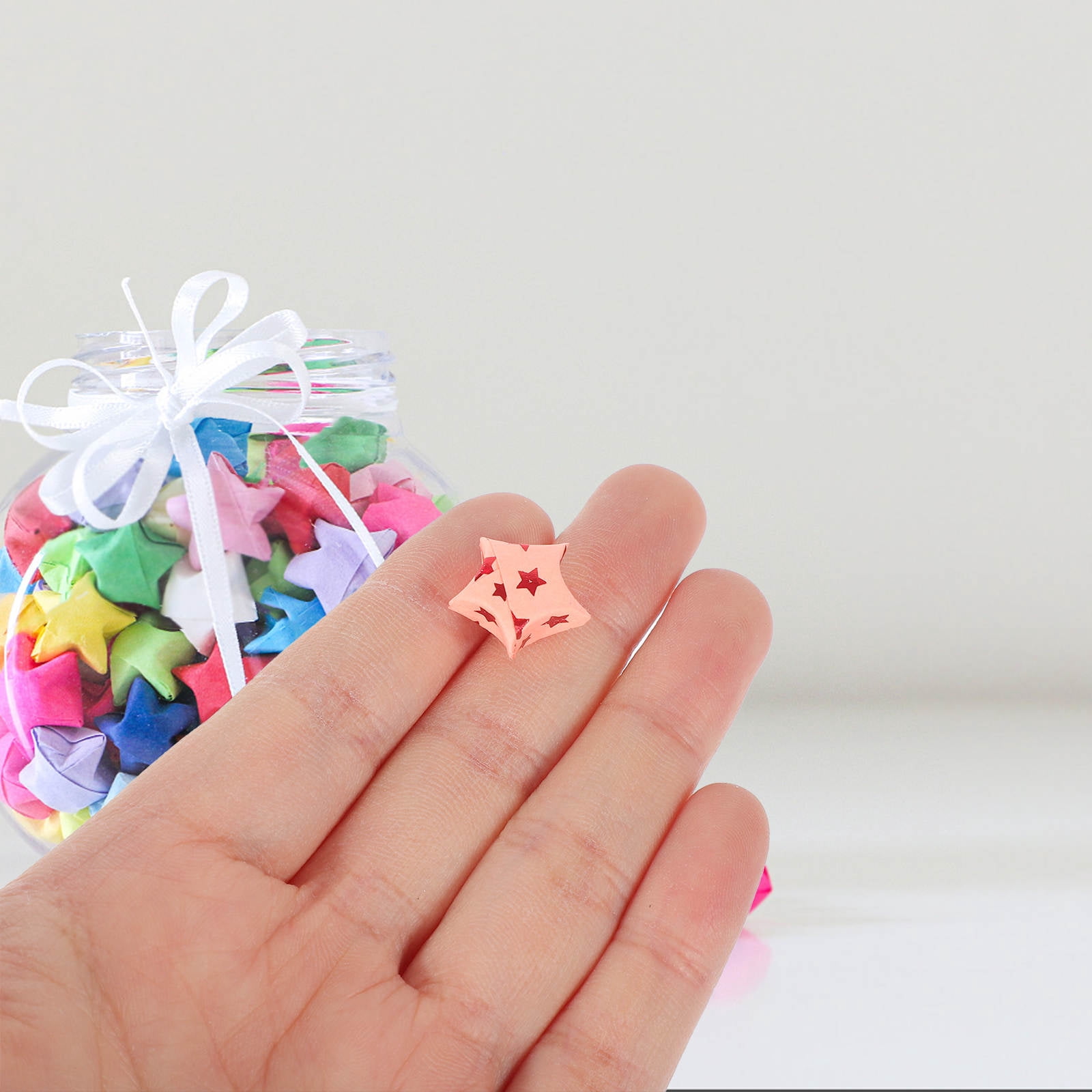 HEMOTON 10 Bags Festival Folding Paper Star Origami Holiday Student ...