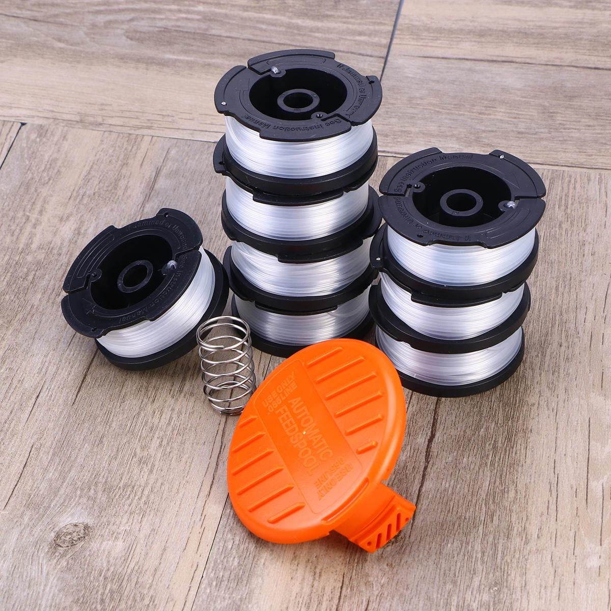 HEMOTON 10 Packs String Trimmer Replacement Spool 30ft Nylon Grass ...