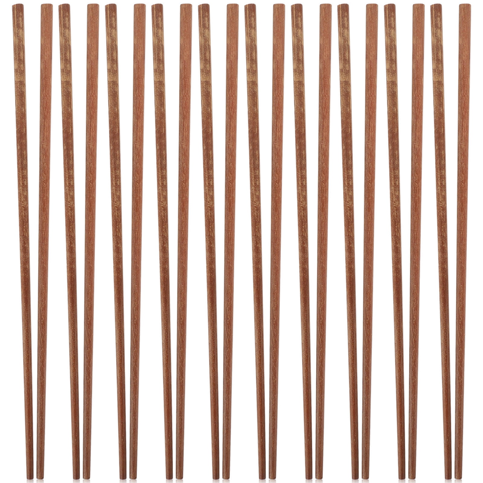 HEMOTON 10 Pairs Long and Thin Synthetic Material Chopsticks for Chinese Cooking and Hot Pot 11 ...