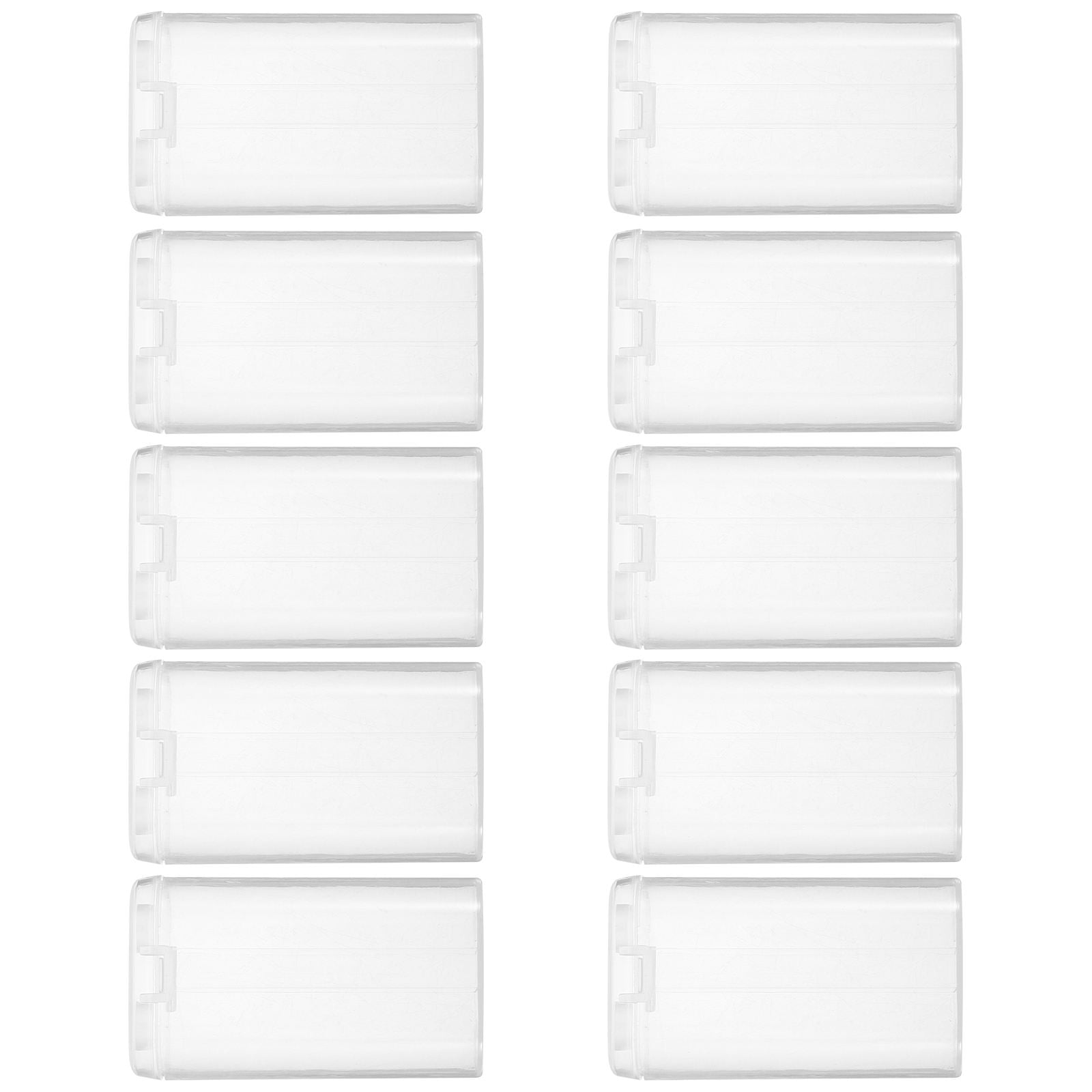 HEMOTON 10 Pcs Battery Container Protector Small Organizer Case ...