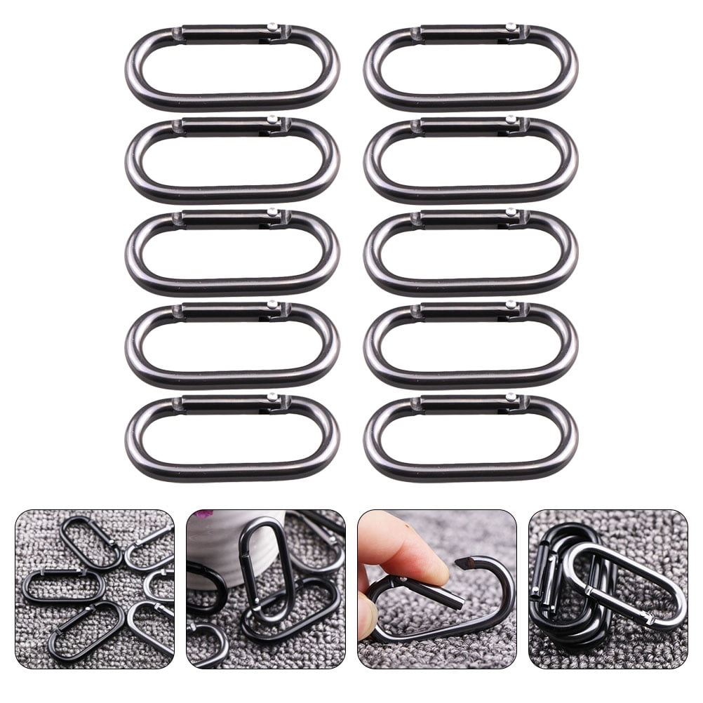 HEMOTON 10 Pcs Buckles Camper Kettle Hook Small Kettle Holder 5.00X2 ...