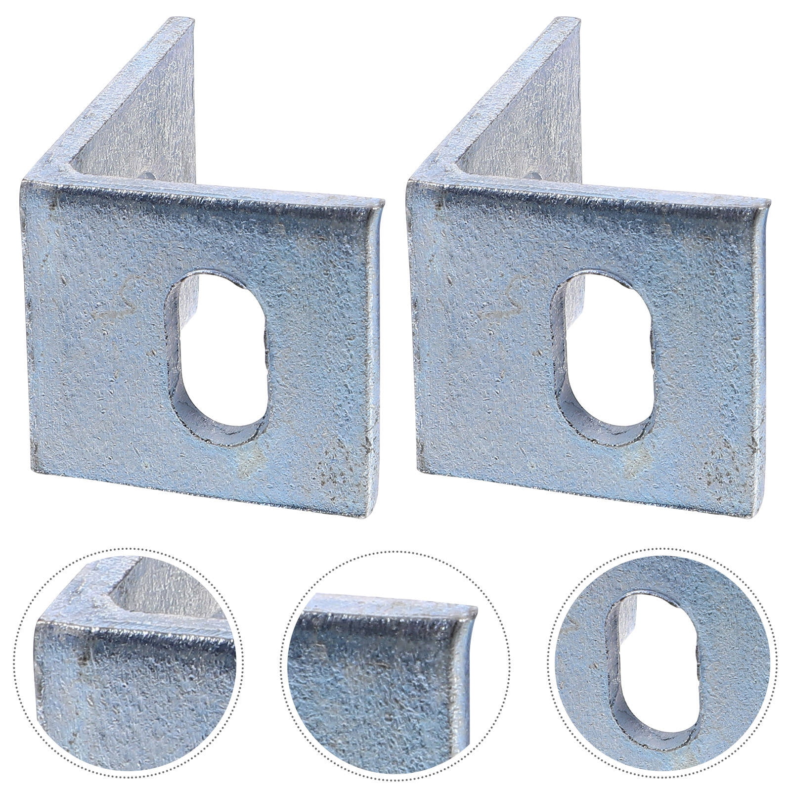 HEMOTON 10 Pcs Floating Shelf Bracket Corner Clamps for Woodworking ...