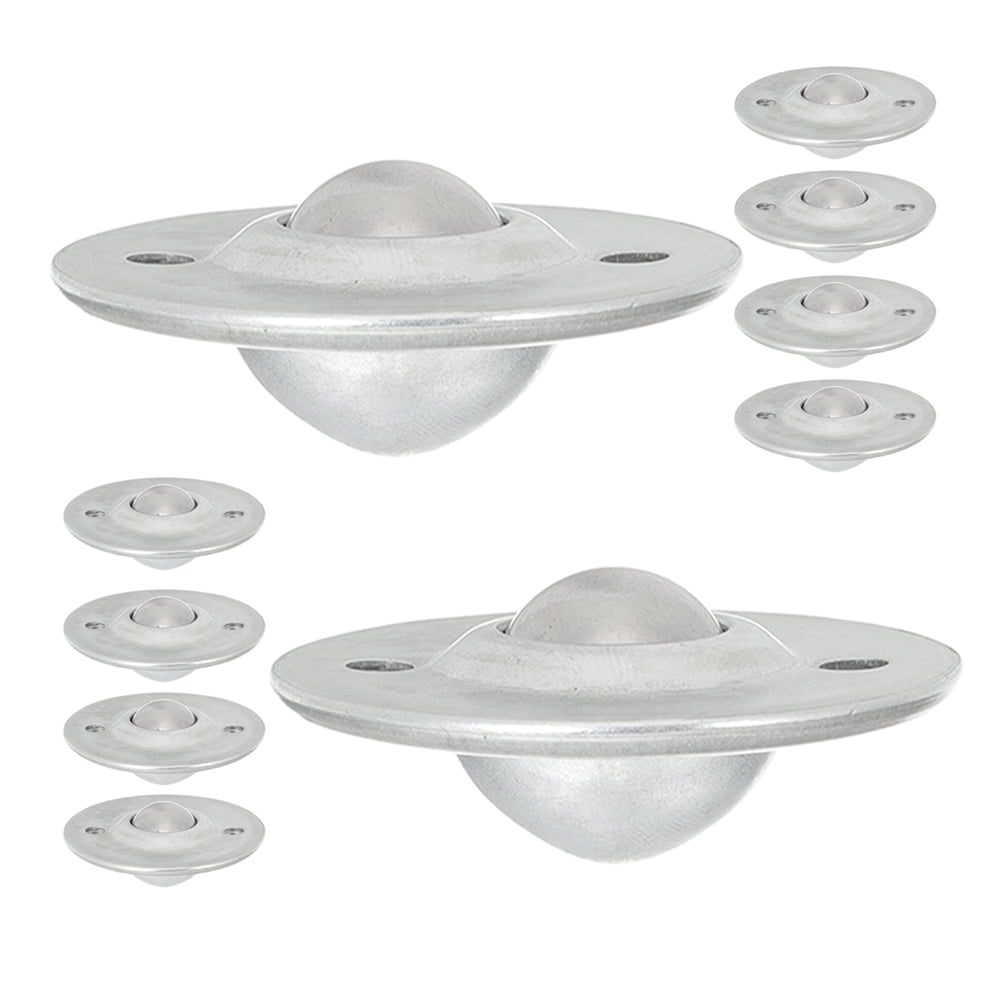 HEMOTON 10 Pcs Furniture Casters Replacement Wheels Round Industrial ...