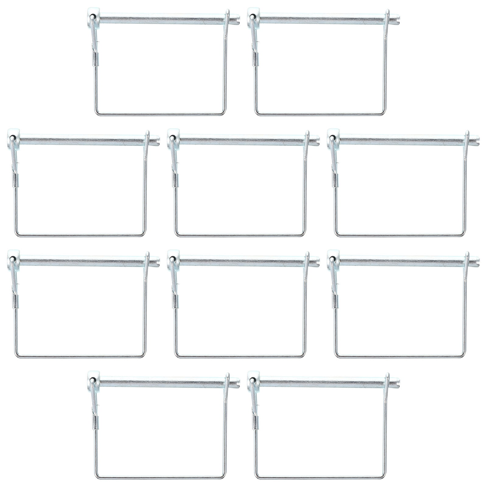 HEMOTON Set of 10 Heavy Duty Carbon Steel Trailer Hitch Pins Coupler ...