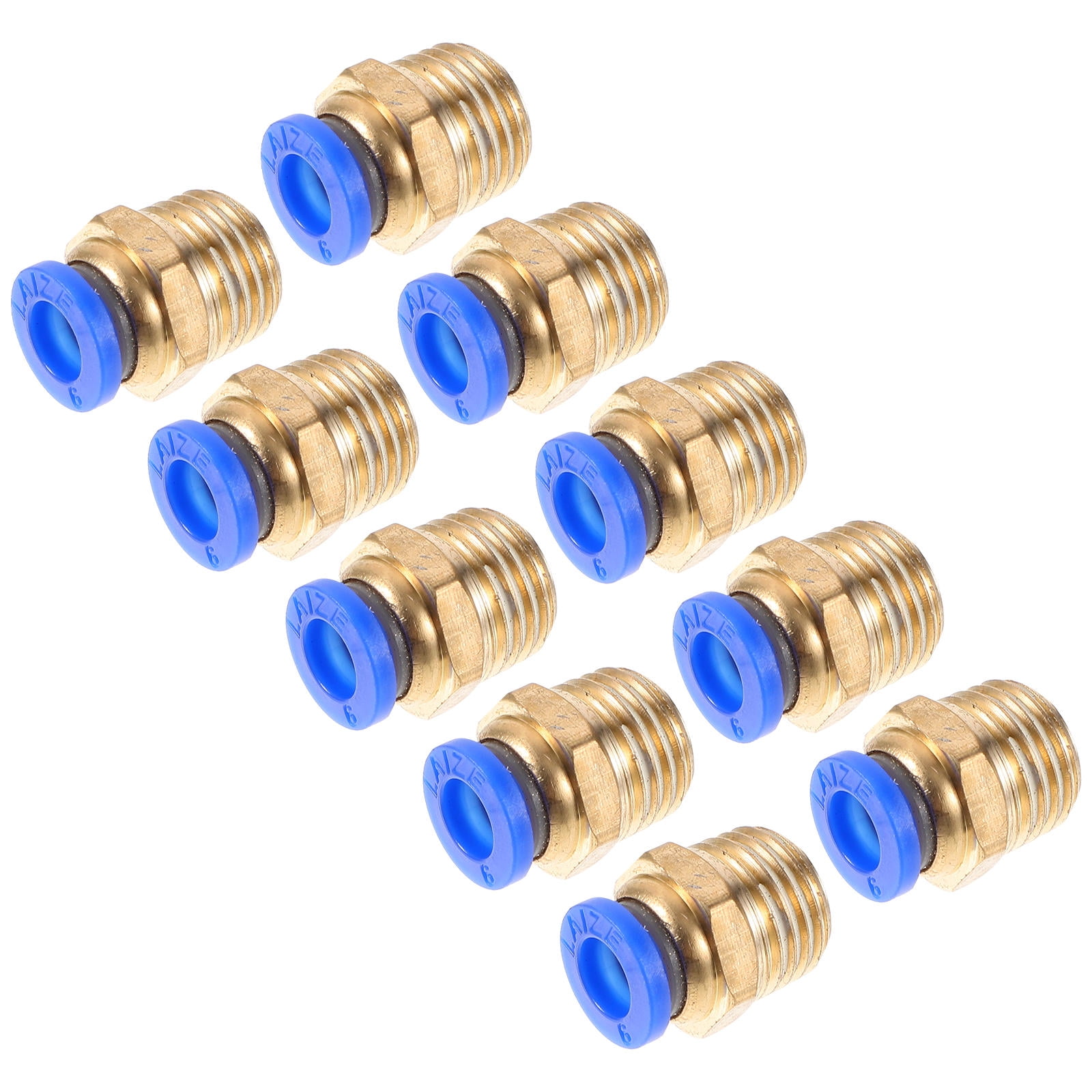 HEMOTON 10 Pcs Hose Quick Connect Connector Quick Connect Fitting 1.7X1 ...
