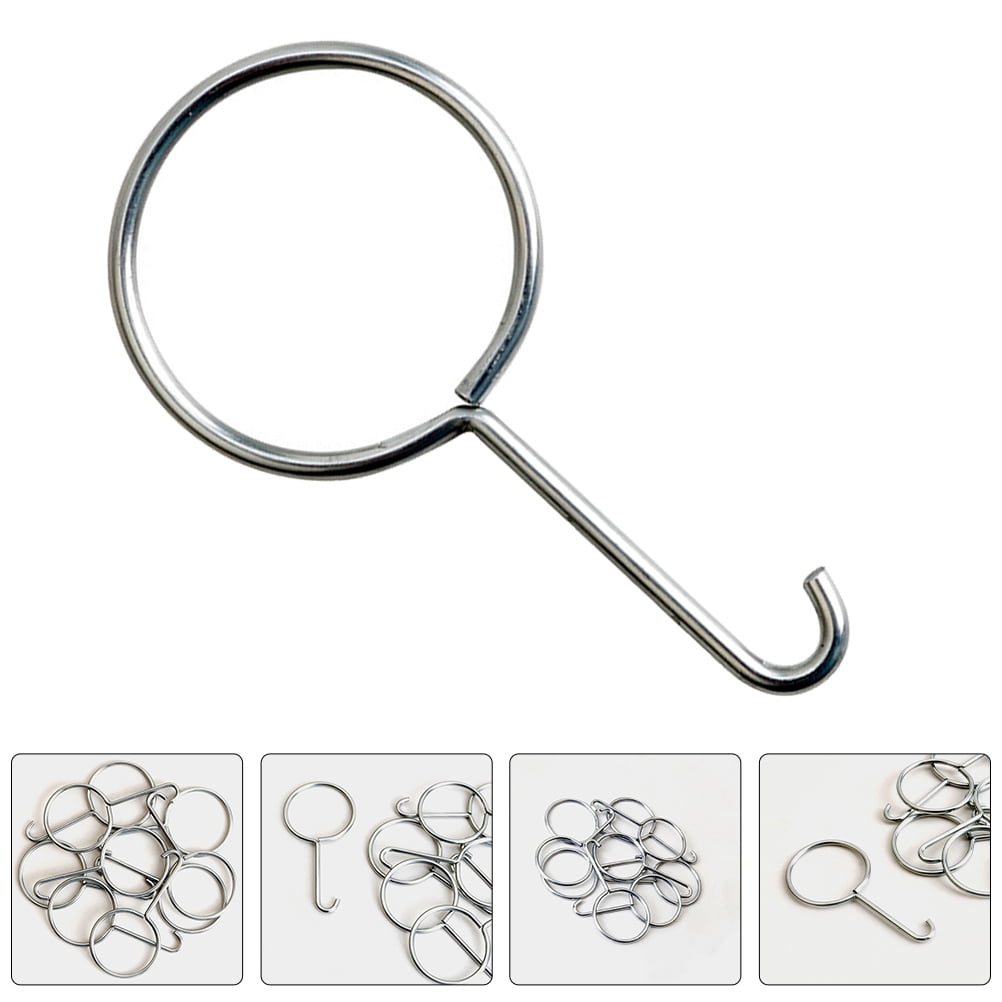 HEMOTON 10 Pcs Stainless Steel Drain Hook Lift Cover Removal Tool ...