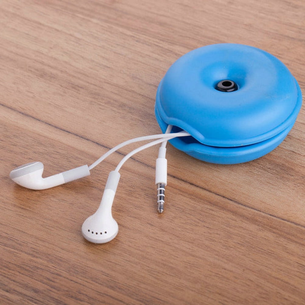 HEMOTON 10 Pcs Earphone Cable Organizer Portable Winder Cord Storage ...