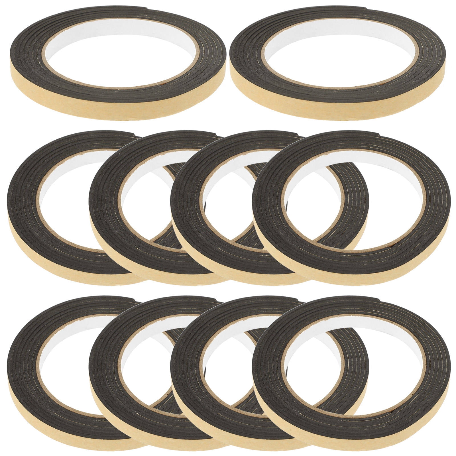 HEMOTON 10 Rolls Bath Edging Seal Trim Strip Polyethylene for Kitchen ...