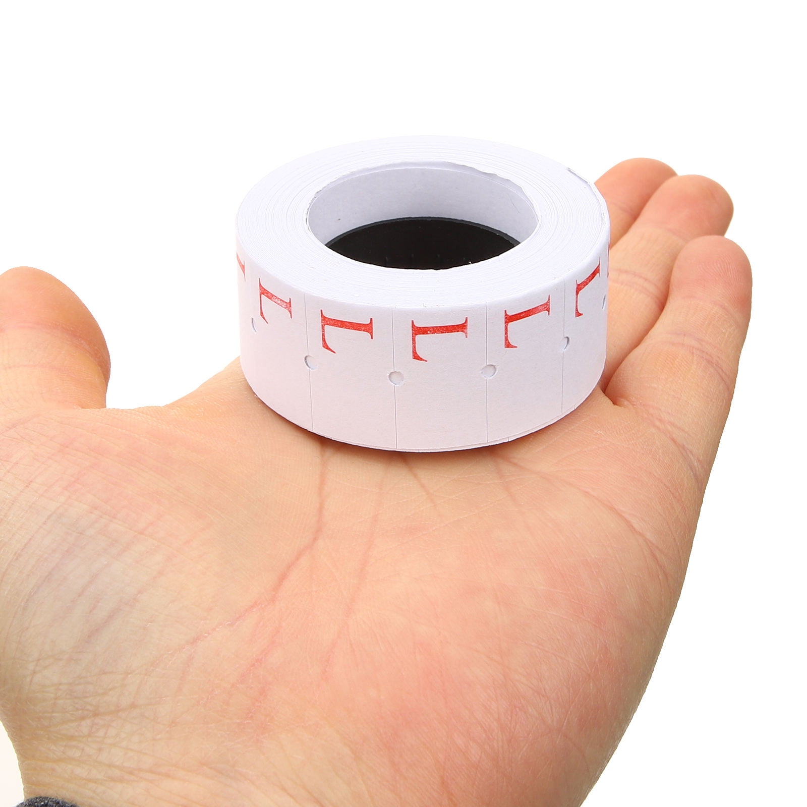 HEMOTON 10 Rolls Price Tag Paper Self-adhesive Clothing Sizing Stickers ...