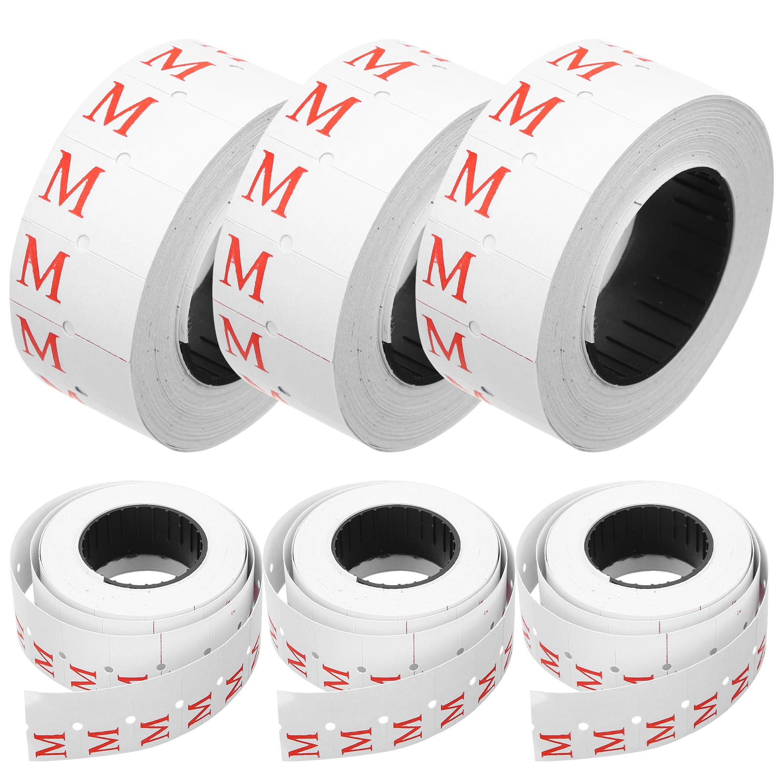 DEEPCRAFF Red Clothing Size Stickers for Shirts Sweaters Trousers Self ...