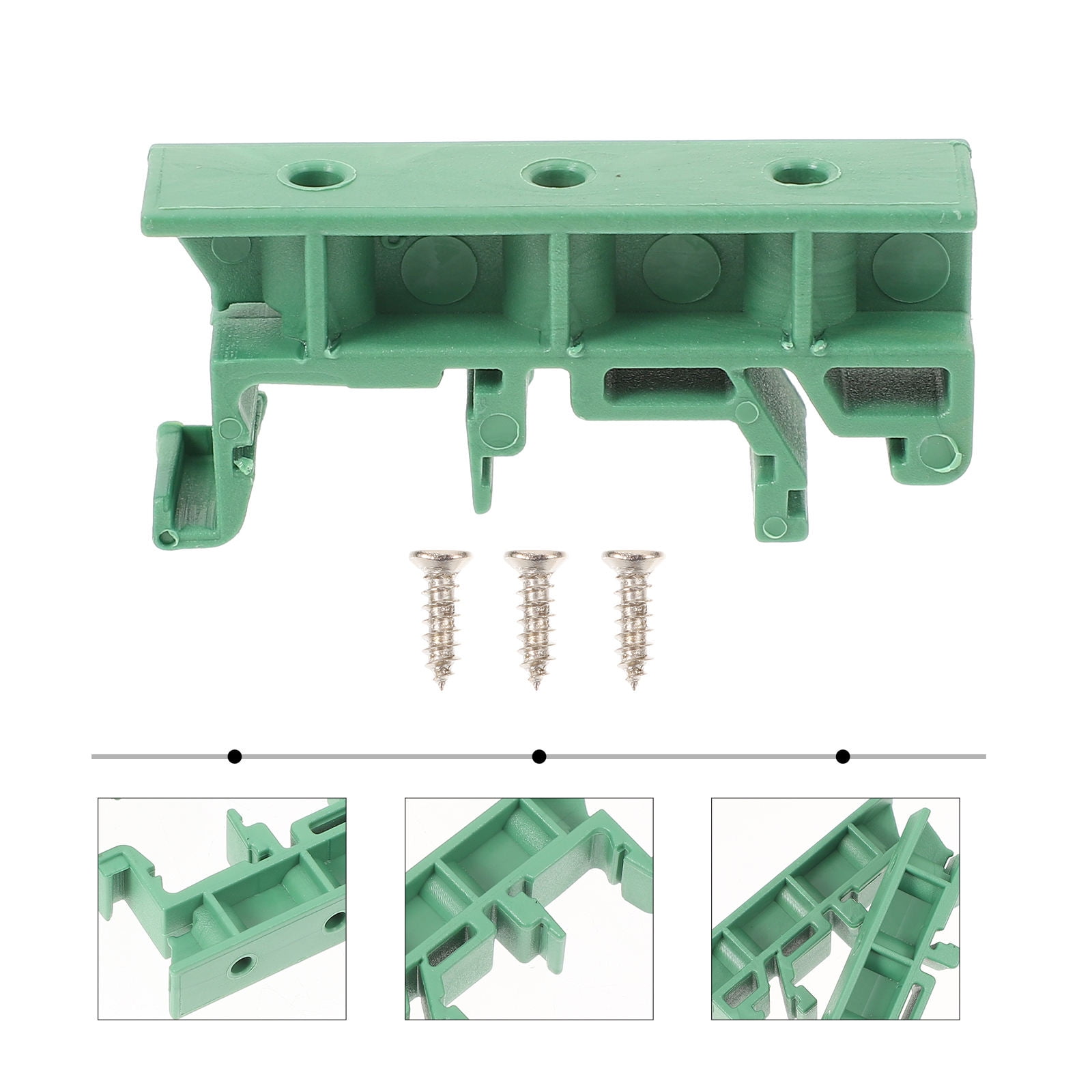 HEMOTON 10 Sets Bracket for PCB Electric Wiring Adapter Brackets Green ...