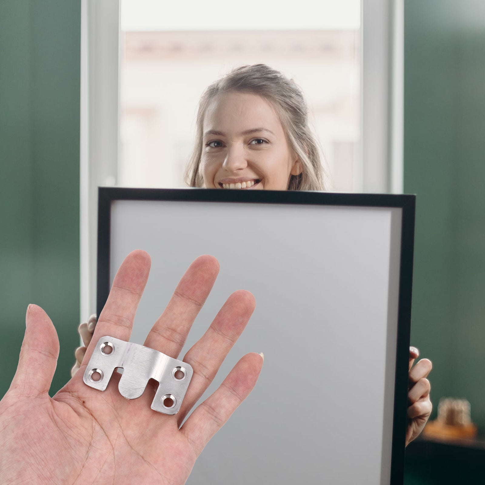 HEMOTON 10 Sets Hooks for Hanging Sturdy Flush Mount Hangers - Walmart.com