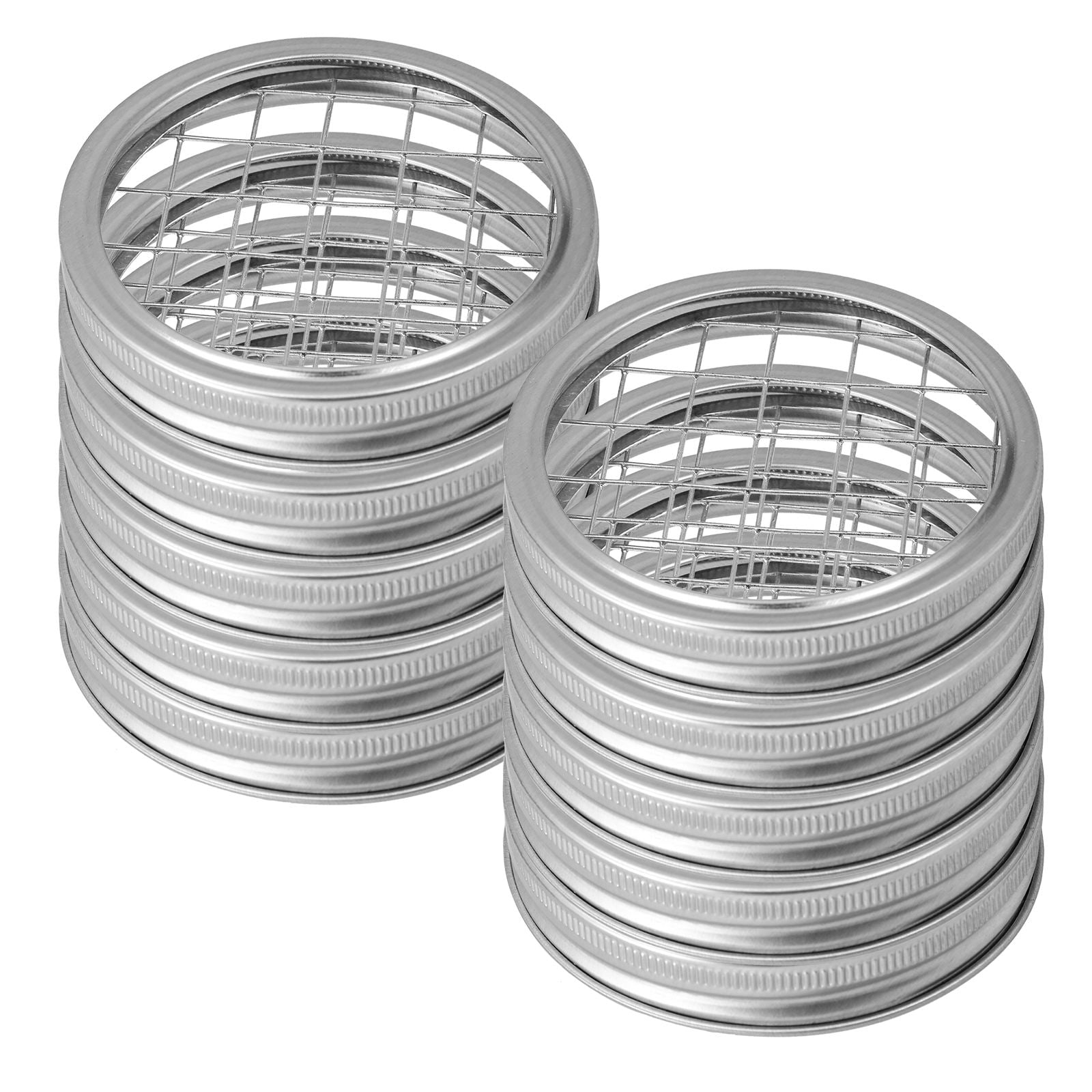 HEMOTON 10 Sets Jar Lid Arrangements Flower Grid Piece Inserts Pen ...