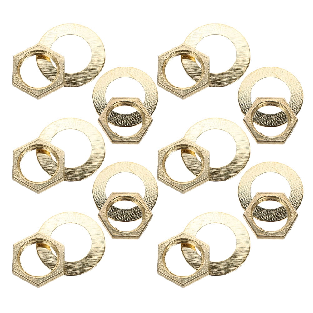 Hytrove Wall Clock Repair Kit Clock Fittings Set Golden 10 Sets For Diy ...