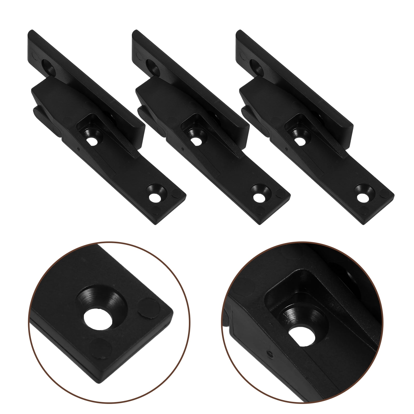 HEMOTON 10 Sets Suspension Bracket Furniture Fittings Partition Bracket ...