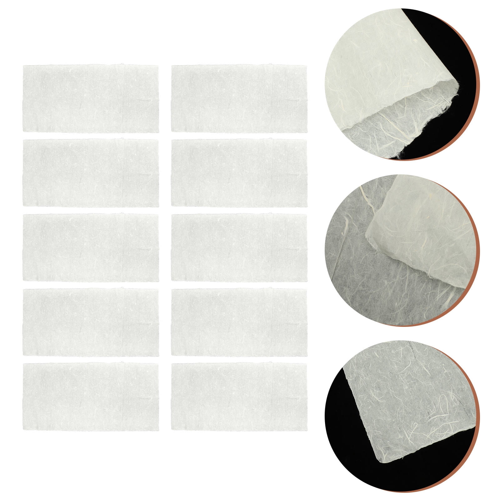 HEMOTON 10 Sheets Chinese Paper with Dried Flower Design, Professional ...