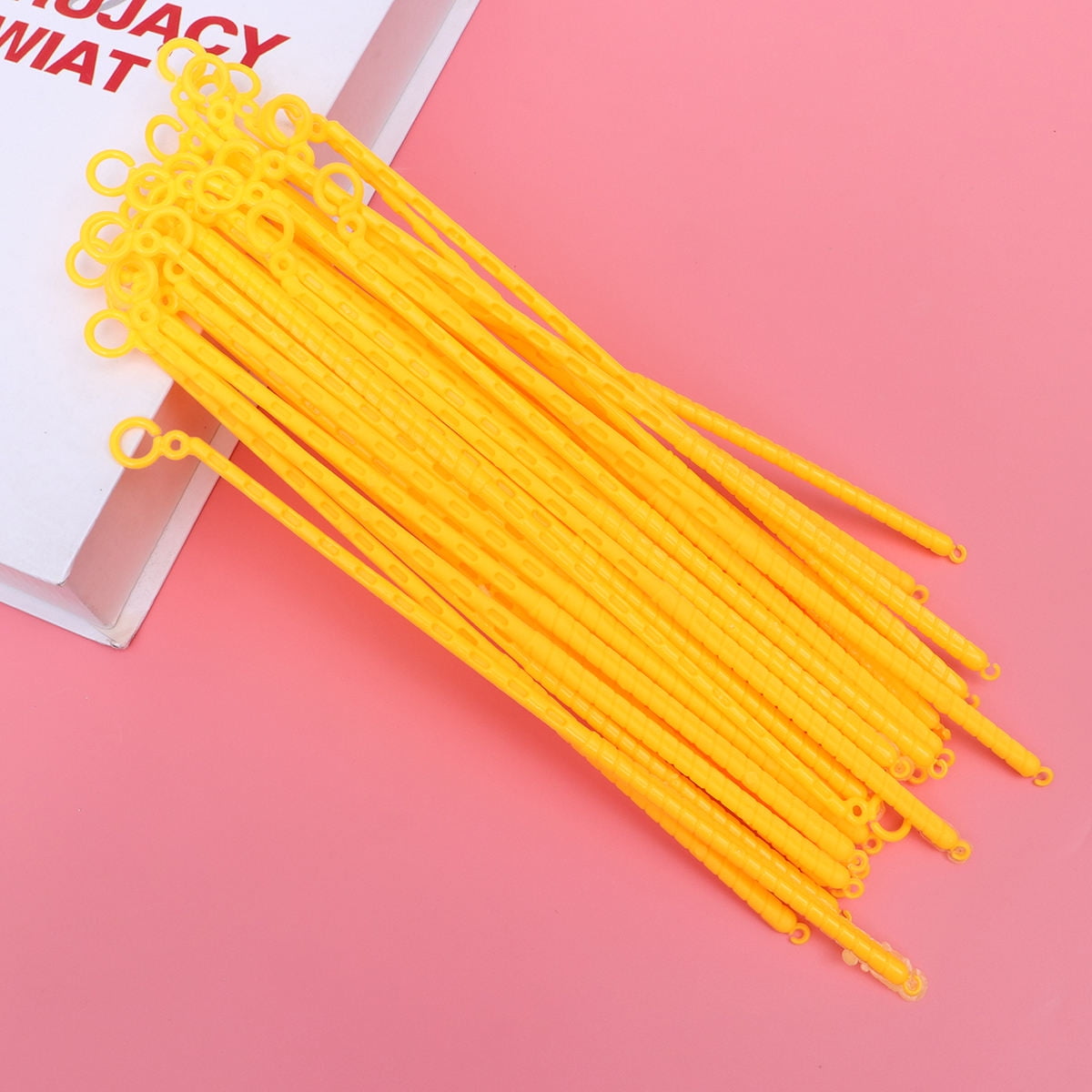 HEMOTON 100 PCS Lanterns Walking Stick Paper Poles Hand Lift for ...