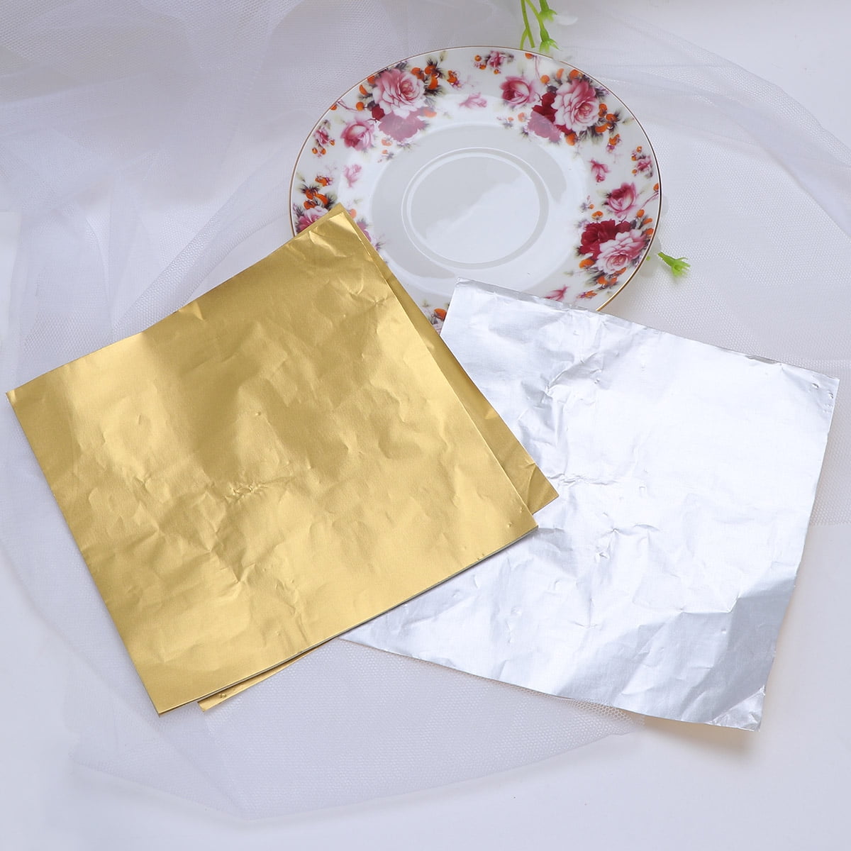 HEMOTON 100 Pcs Candy Wrappers Chocolate Wrapping Paper Foil Easily ...