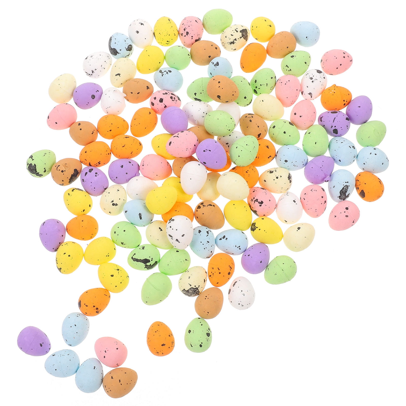 HEMOTON 100 Pcs Fillable Shell Egg Decoration 1.80X1.50X1.50CM ...