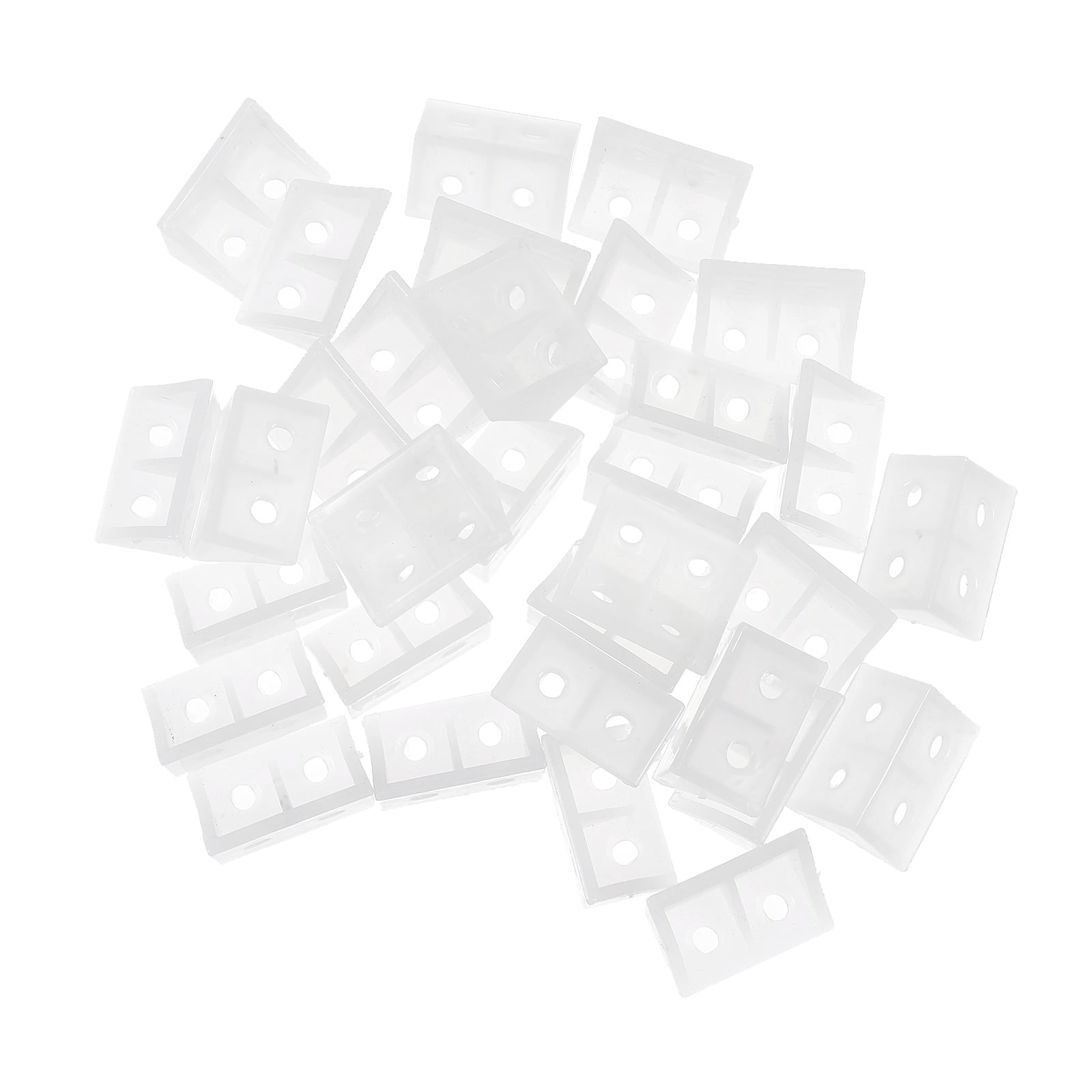 HEMOTON 100 Pcs Fixing Corner Shelf Layer Support Frame Brackets ...