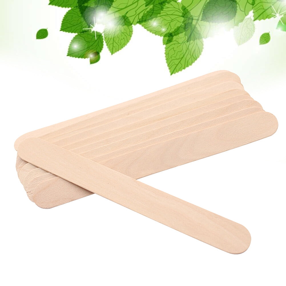 HEMOTON 100 Pcs Hair Removal Wax Scraper Tool for Face Facial Tools ...